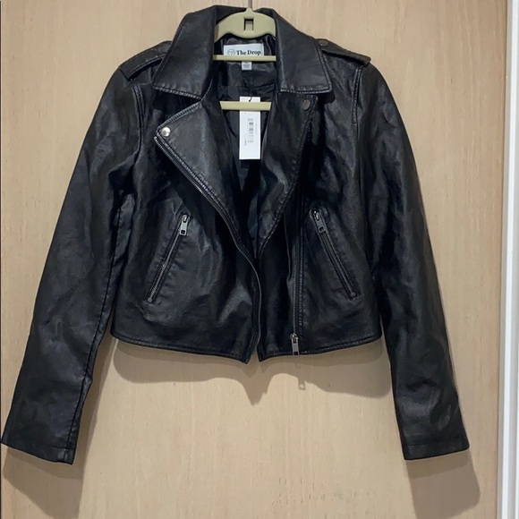 The Drop | Jackets & Coats | Amazon The Drop Faux Leather Jacket | Poshmark